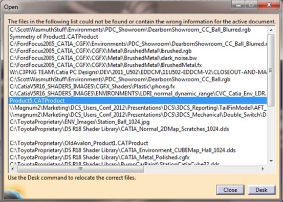 T&T: CATDUA V5 in CATIA Version 5, Fixing Data Errors and Issues