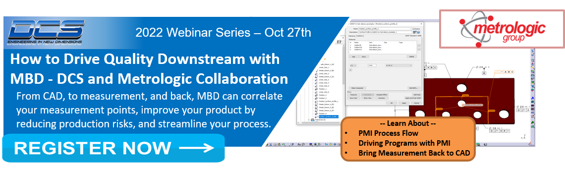 How to Drive Quality Downstream with MBD - DCS and Metrologic Webinar ...