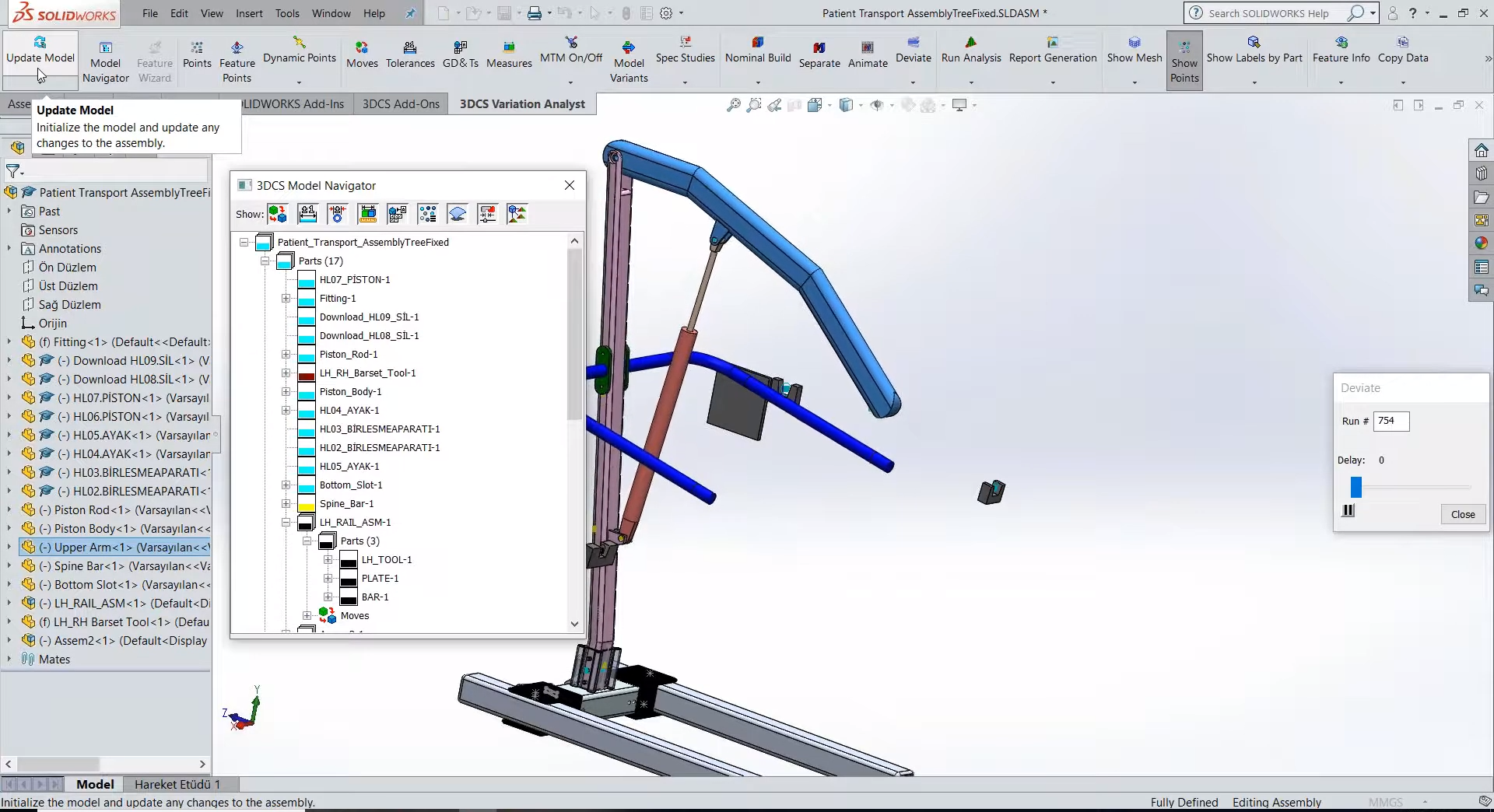 Dimensional Variation Analysis in SOLIDWORKS - Opening and Assembling ...