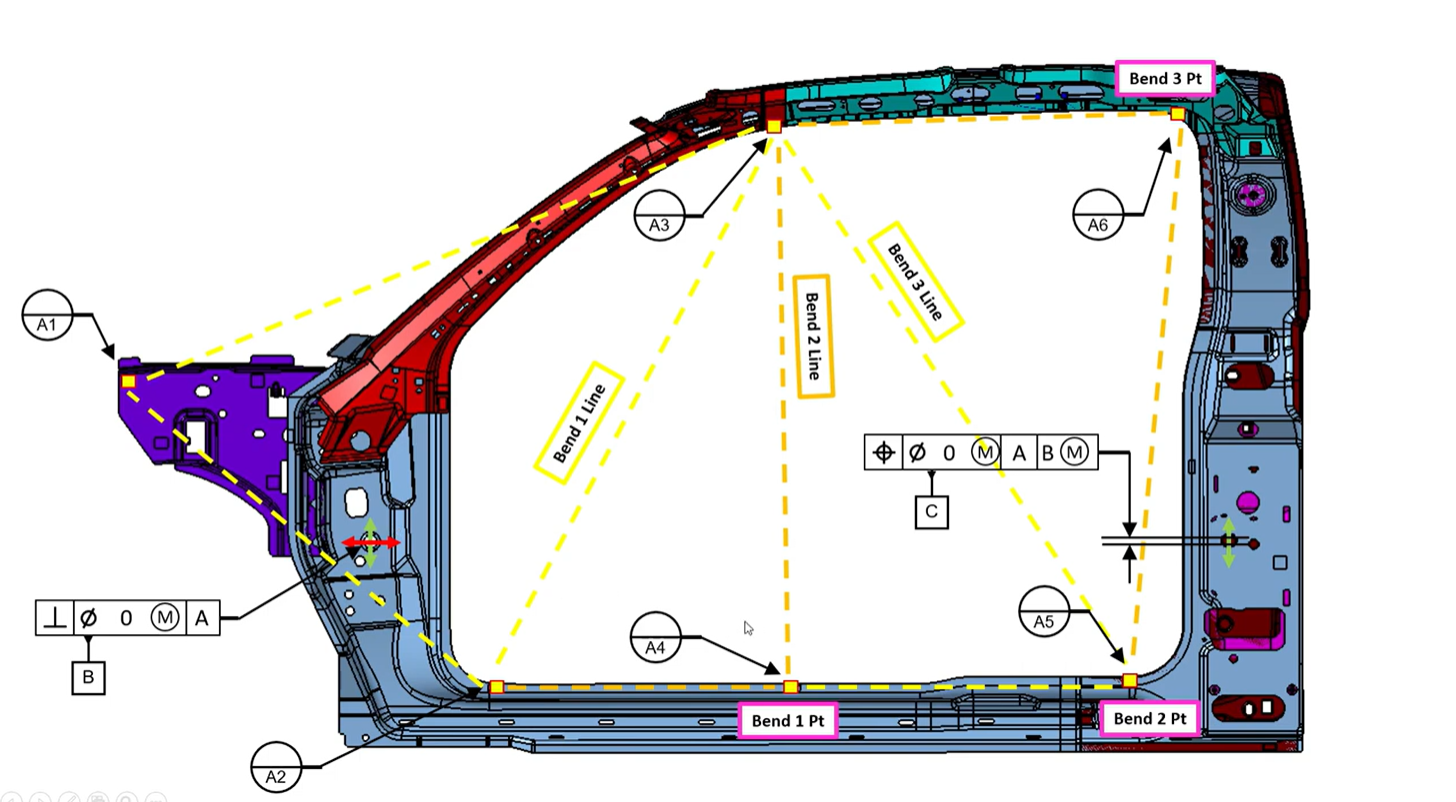 How to Use the Segment Bend Move in 3DCS Software