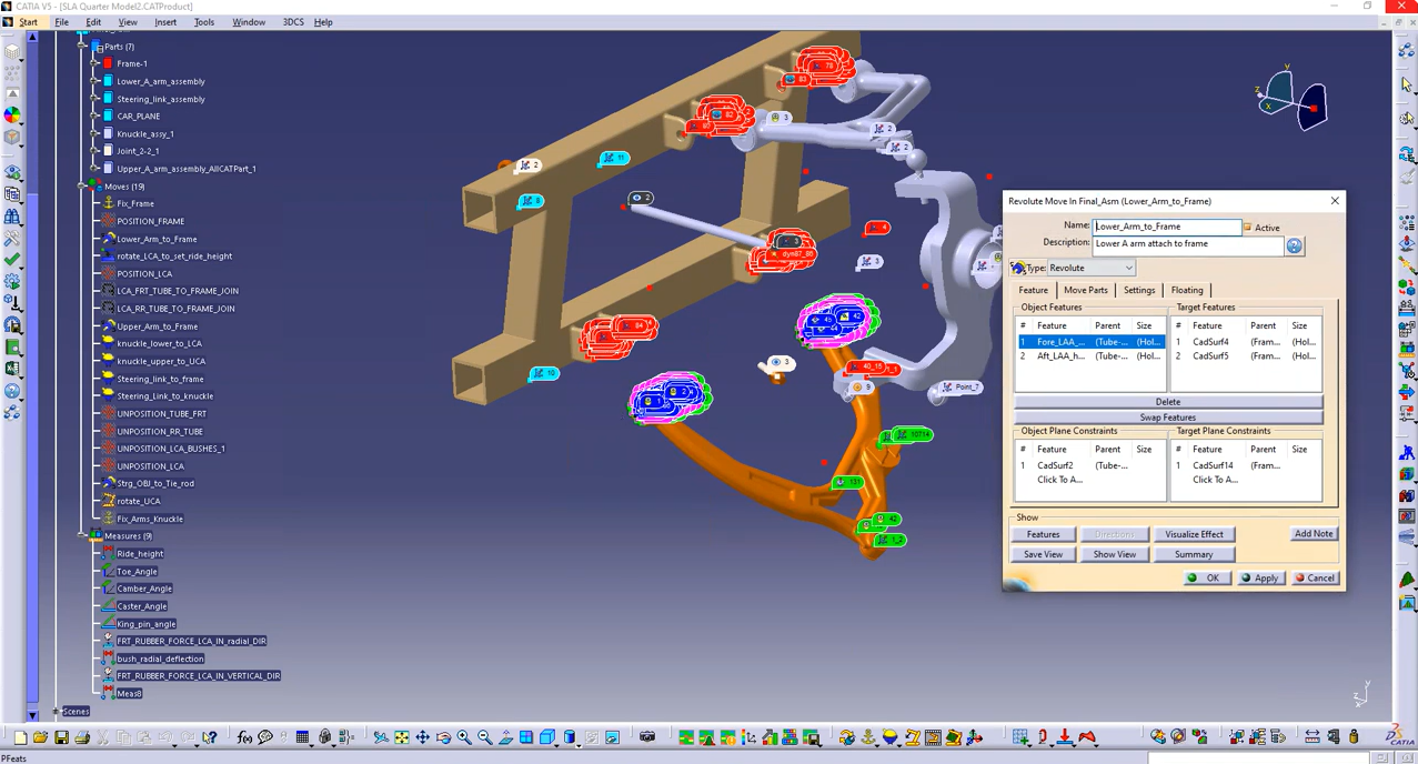 Optimizing Suspension Systems: Bush Compliance and Linkage Variations