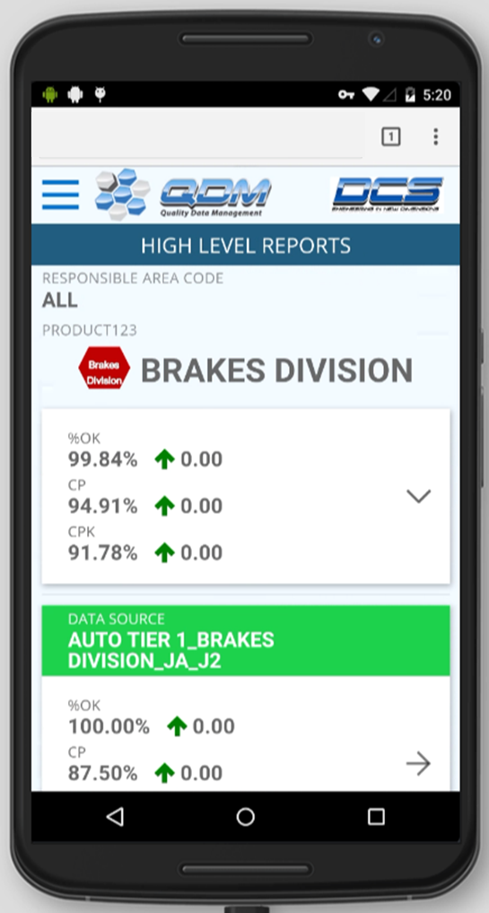 QDM WEB Now Available on Mobile Devices, Bringing Industry Leading SPC ...