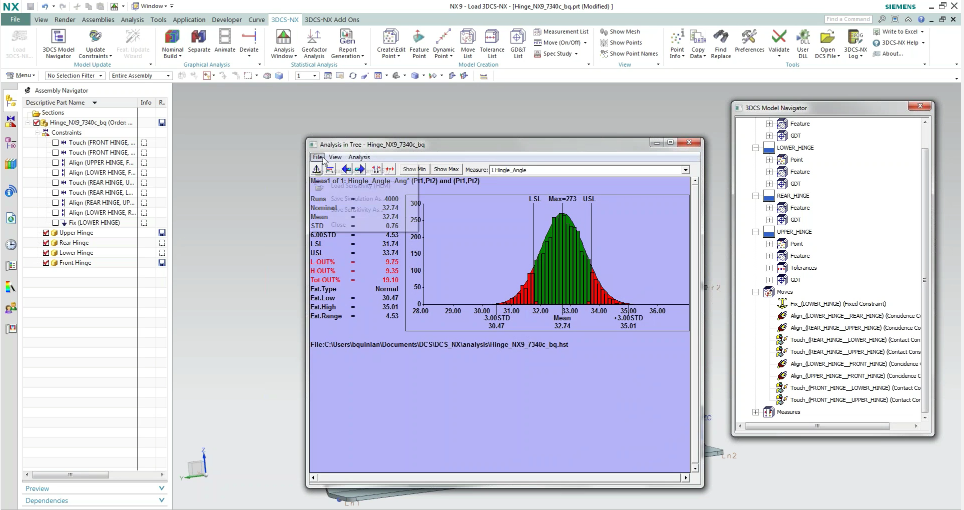New Feature for 3DCS Tolerance Analysis - Degree of Freedom Counter