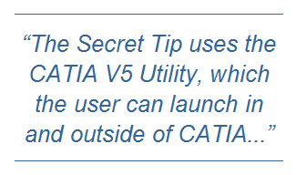 3DCS, CATIA V5, Cache Mode and You - A How To Guide on Using Cache Mode in CATIA V5