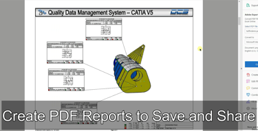 New Product - CAD Based Inspection Plans Integrated in CATIA