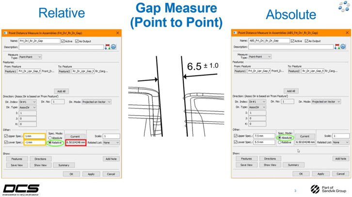 3DCS Tutorial Series - Spec Modes Relative vs Absolute